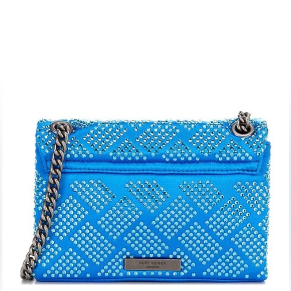 Kurt Geiger | Bags | Kurt Geiger London Kensington Mini Blue ...